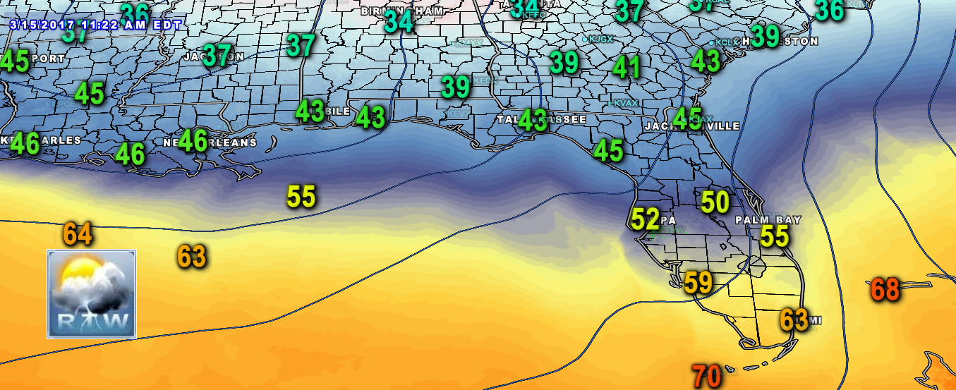 Ralph's Tropical Weather-RTW: FLORIDA'S TEMPERATURE AND WIND CHILL ...