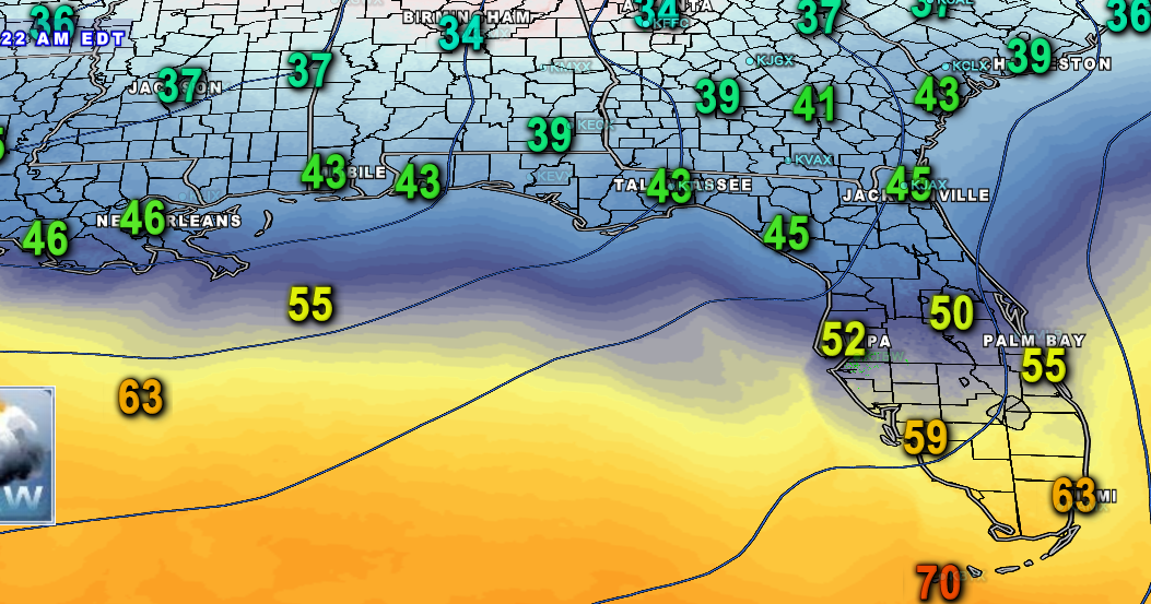Ralph's Tropical Weather-RTW: FLORIDA'S TEMPERATURE AND WIND CHILL ...