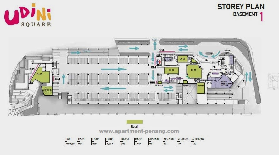 Udini Square Penang Property | Penang.MalaysiaCondo.com