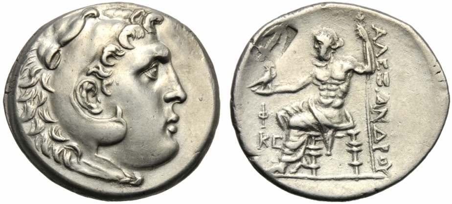 Denarius: Anchors on Ancient Coins, or which way is up