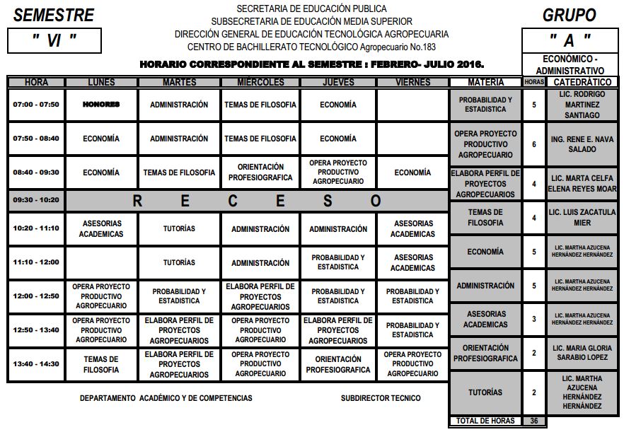 Académico CBTa 183: febrero 2016