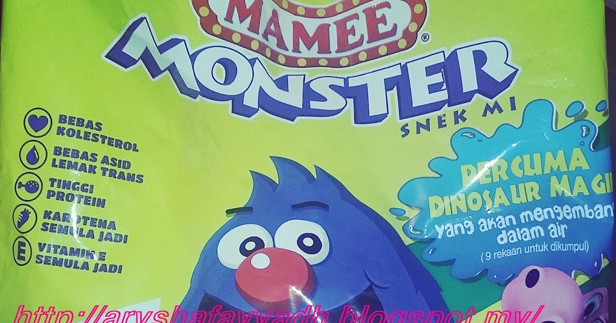 Mamee Monster | Wordless Wednesday #51/2015