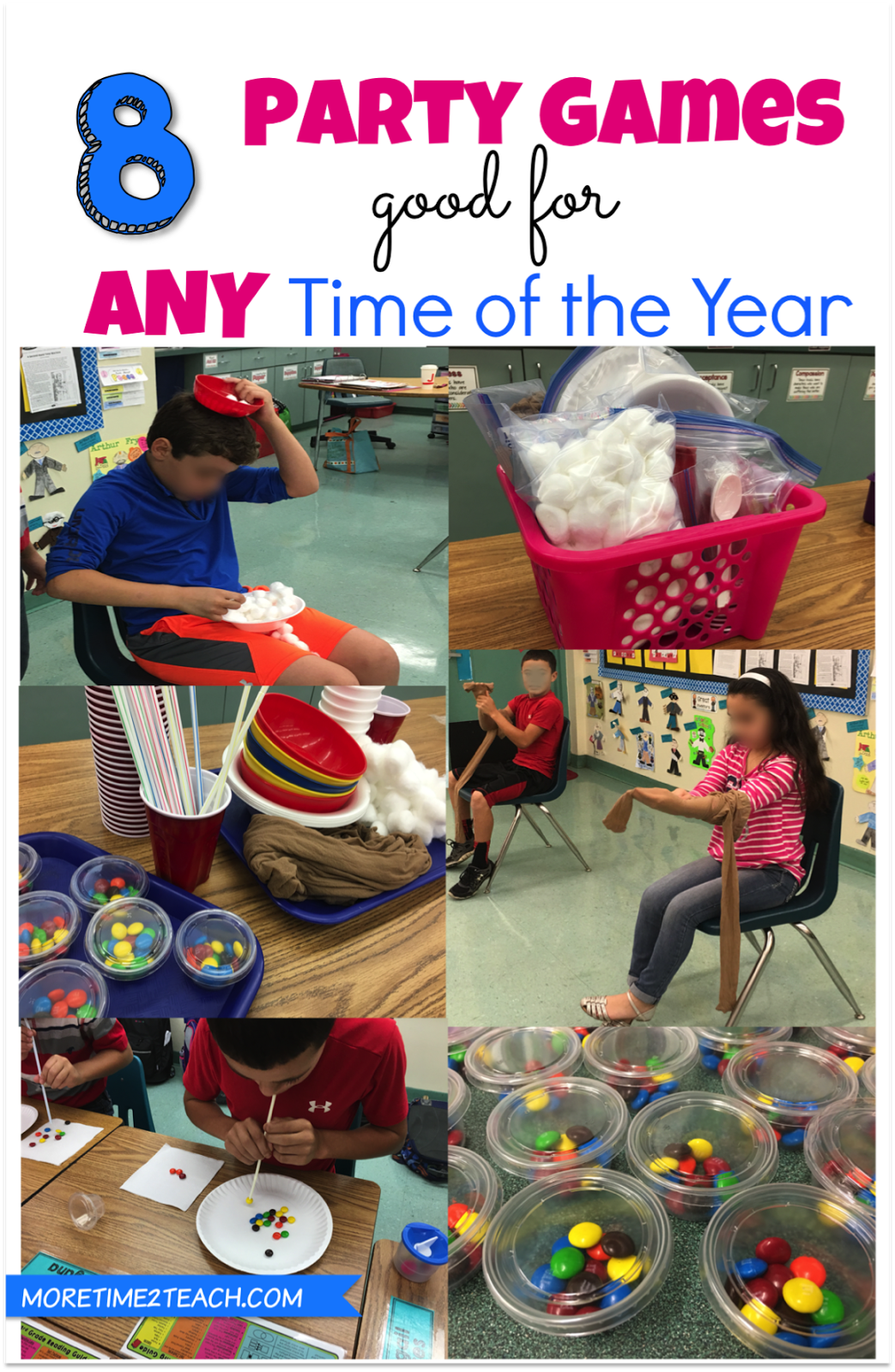 8 Party Games Good for ANY Time of the Year - More Time 2 Teach