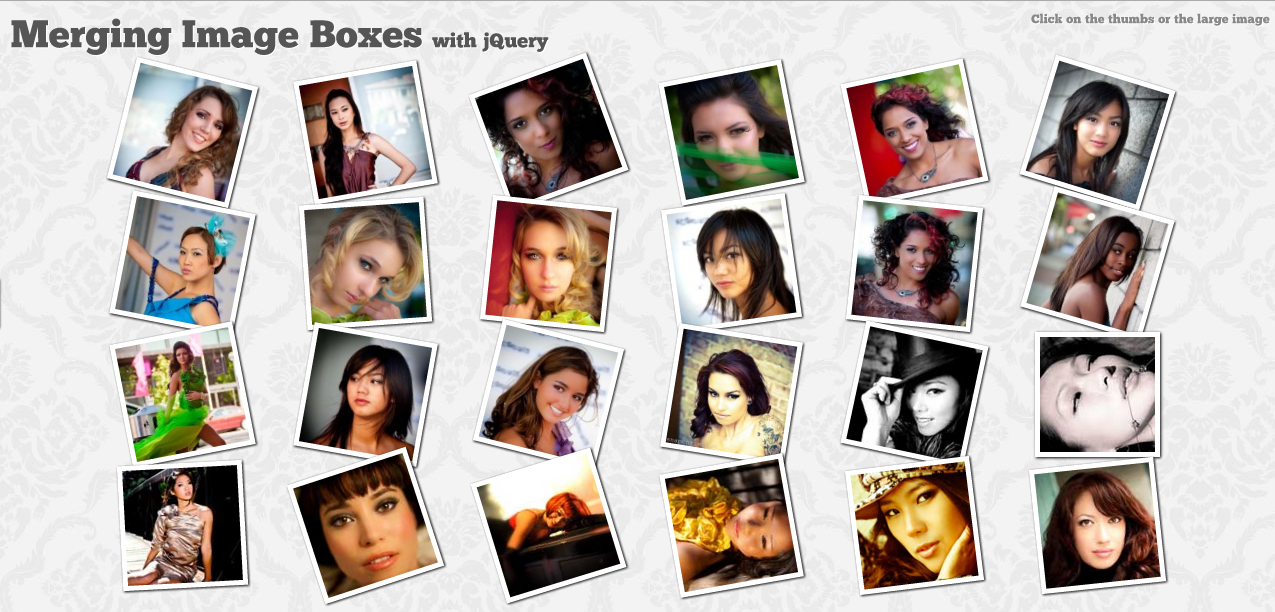 Bel-Technology: Merging image boxes with jquery