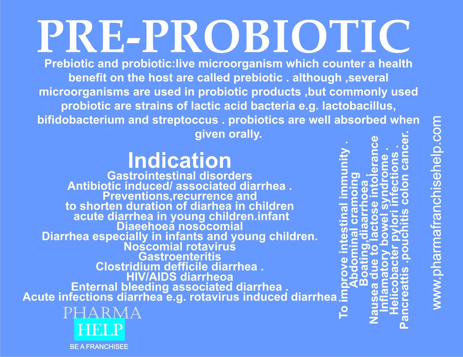 Prebiotic and Probiotic – Pharma Franchise Help