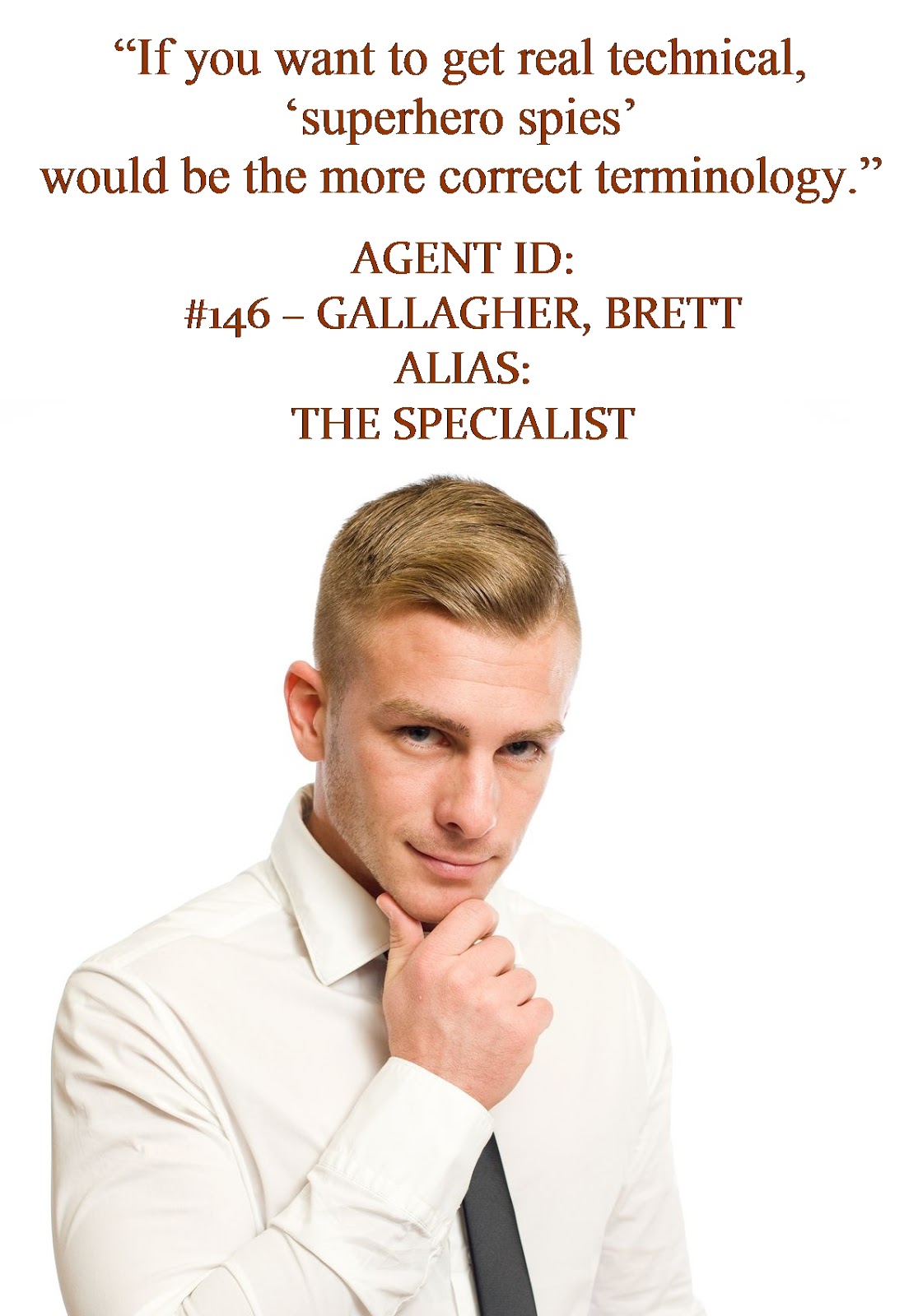 Blondie in the Water: The Ultimate Agent-- Cover Reveal