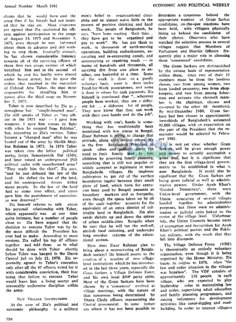 Ziaur Rahman and Bangladeshi Nationalism_Marcus Franda