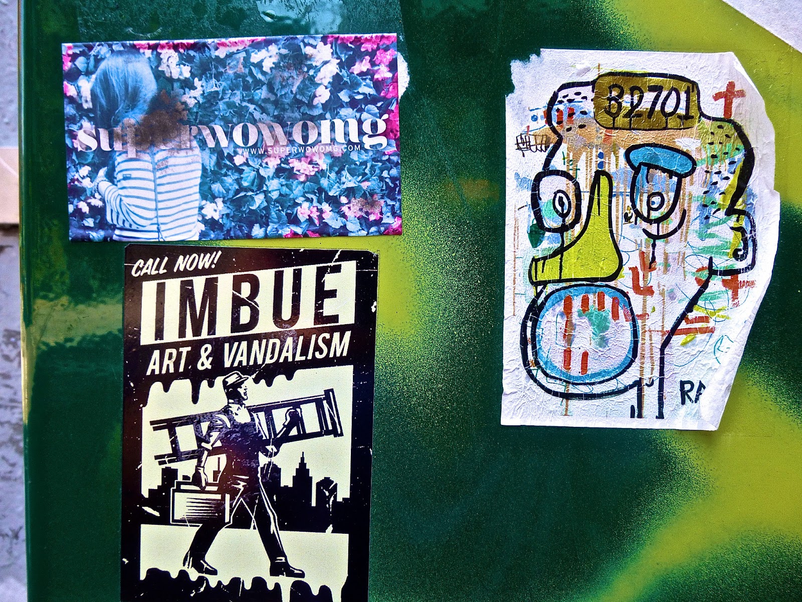 DriveByCuriosity: Culture: Street Art - The Cult Of Stickers