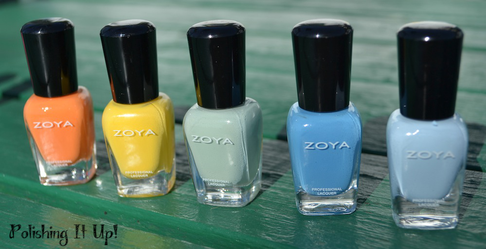 Polishing It Up!: Zoya Color Cuties Collection Review - Part 1