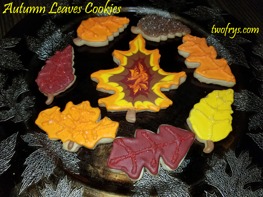 Two Frys: Autumn Leaves Cookies