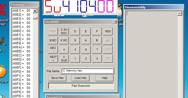 Pravysoft 8085 Simulator For Microprocessor Labs 