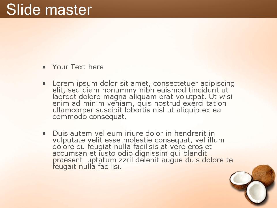 Fruit PowerPoint Template 1