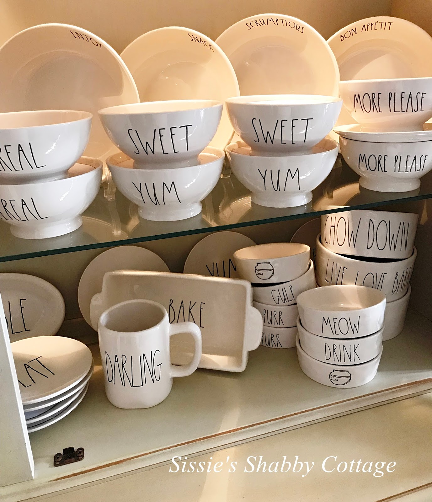Sissie's Shabby Cottage: Are you into the Rae Dunn craze???