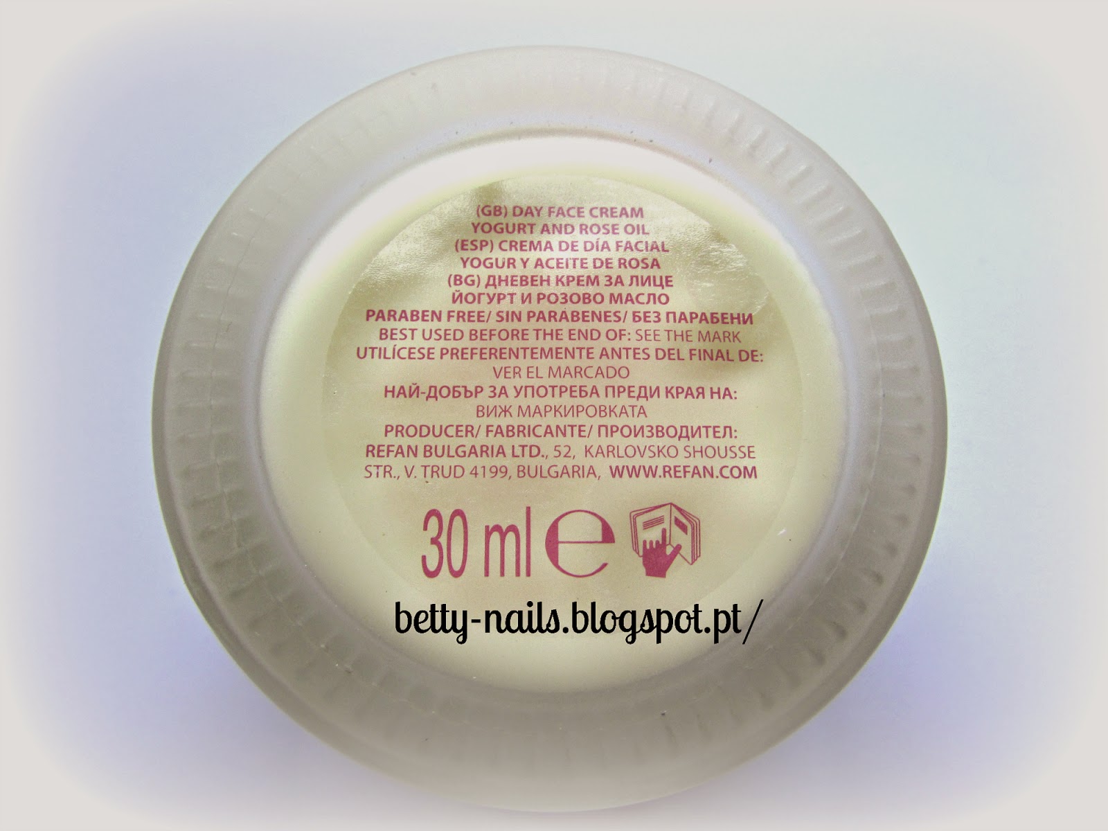 Betty Nails: Refan Yogurt and Rose Oil Review