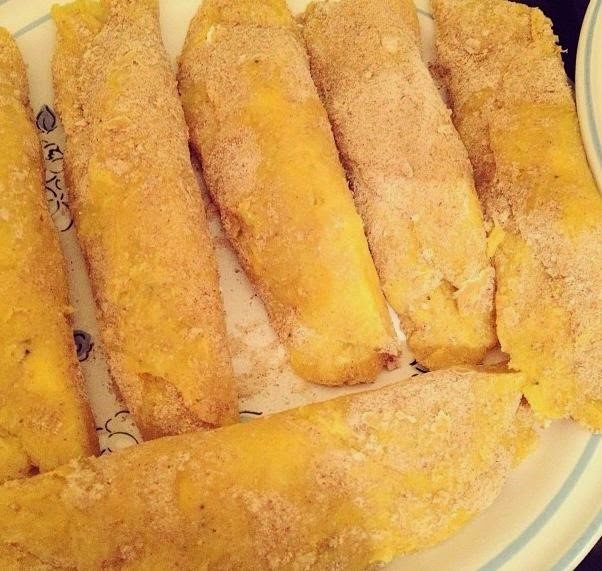 Plátanos Rellenos de Queso ~ COMIDA DE PETRY