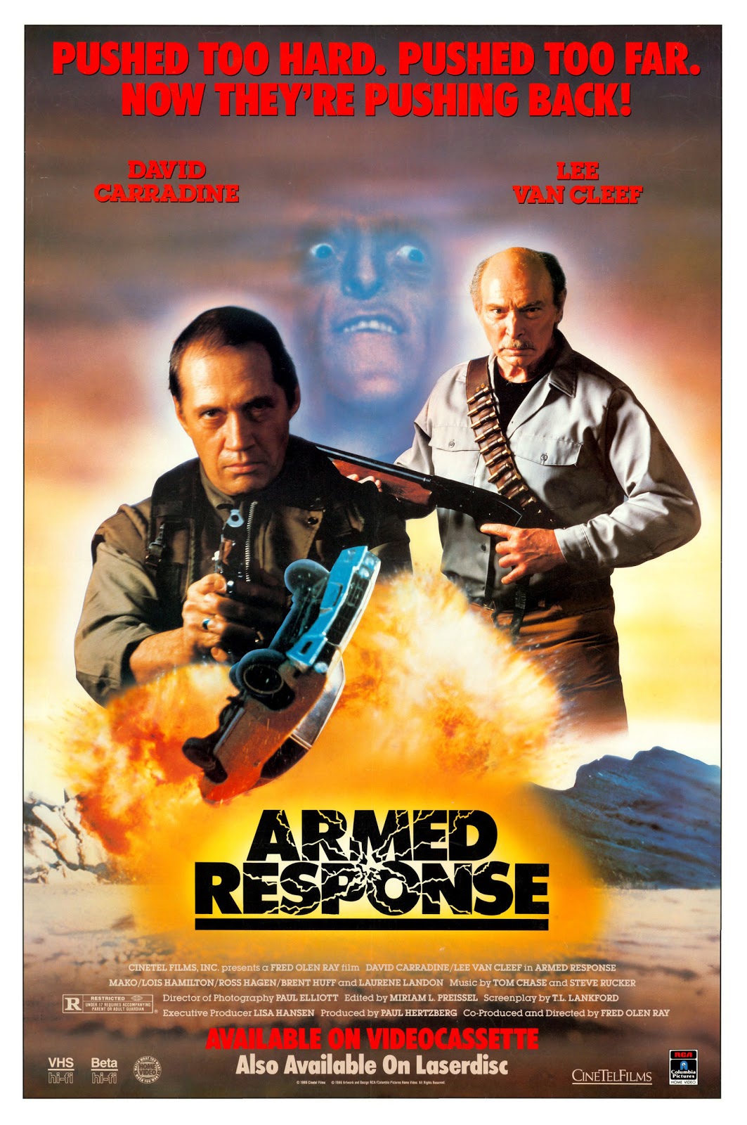 TheBad.net - The Lee Van Cleef Blog: Armed Response - Poster Gallery