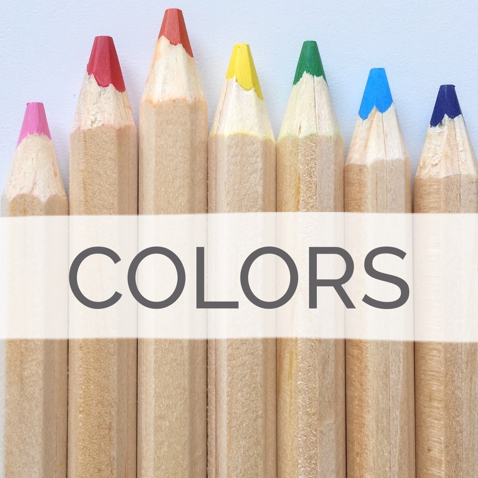 keep it simple, schlossers: Toddler Theme: Colors