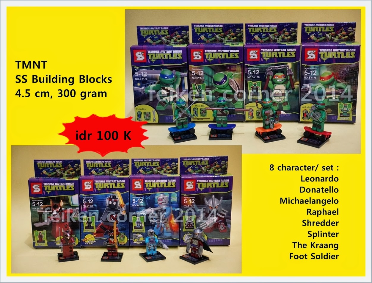 Feiken Corner: Building Blocks TMNT