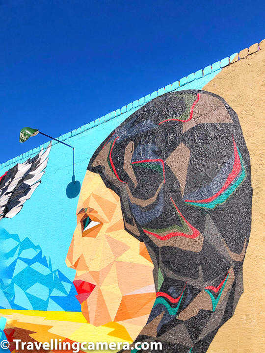 Popular Graffitis of Albuquerque Town in New Mexico, USA