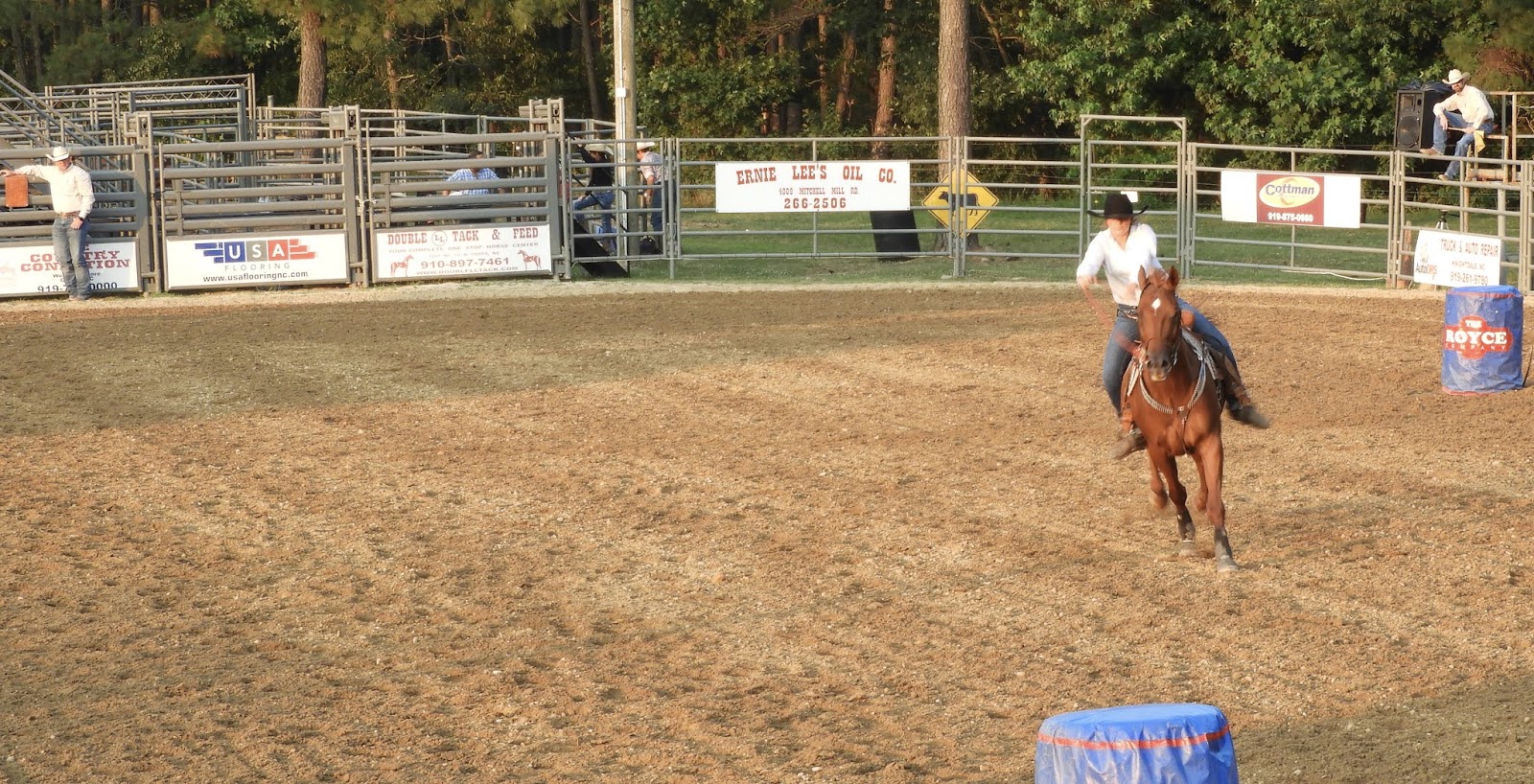 There is a Rodeo in Raleigh NC Carousel Farms