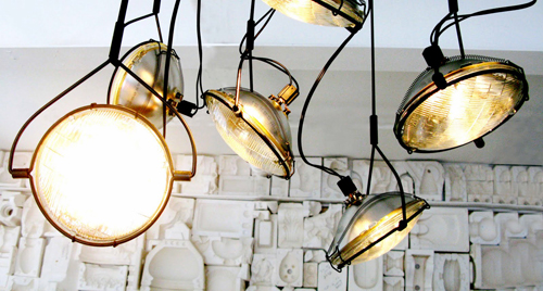 Unique Concepts & Design: Headlight Chandelier