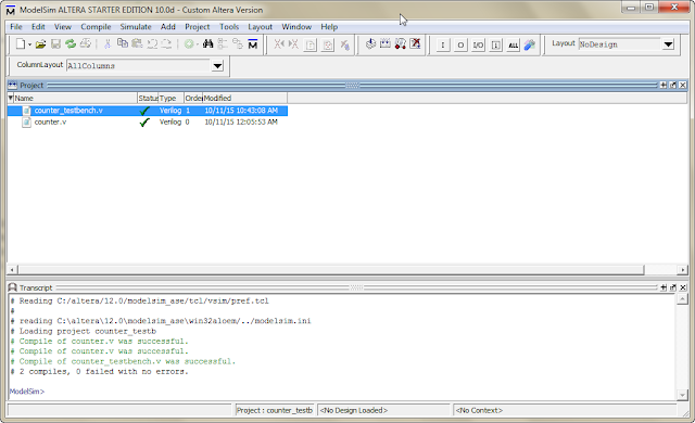 Embedded Engineering Wireframe Fpga Board Validating Counter Modules With Modelsim Tutorial