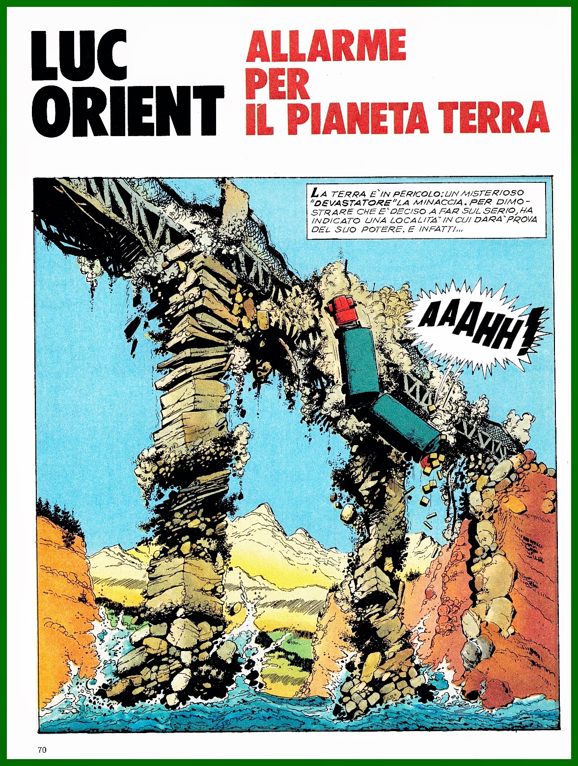 Zona BéDé: Luc Orient, un alieno a Terango