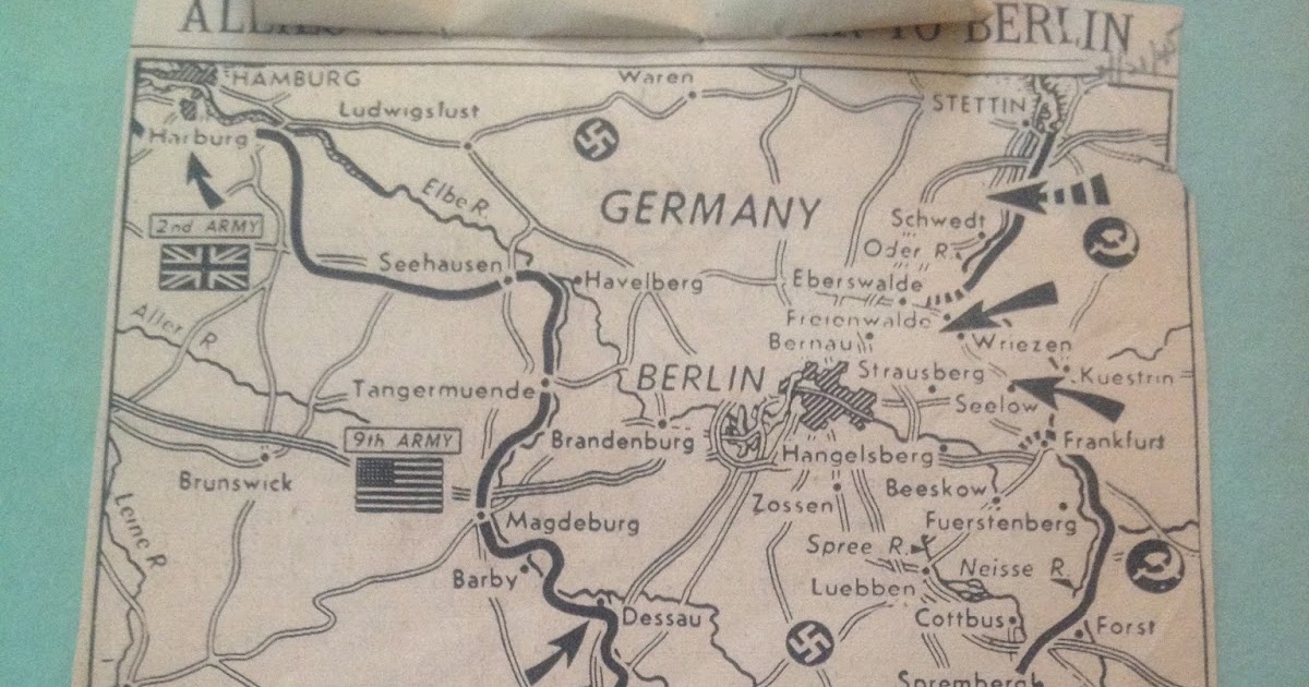Margot McMahon: Uncle Frank Heekin's Stalag map locations 1944-45 WWII