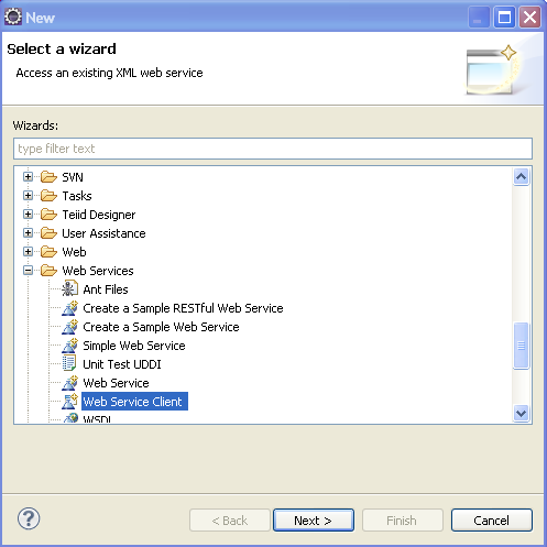IT-blog: Generar un cliente webservice con eclipse (Axis client)