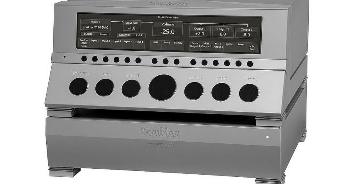 Wizard High-End Audio Blog: Boulder 3010