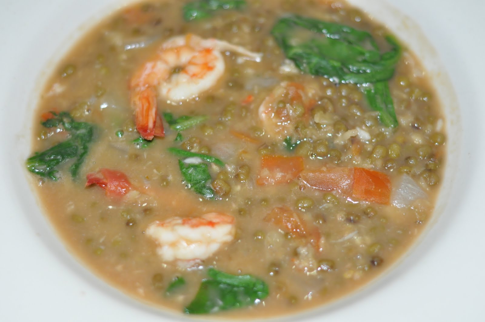 Welcome to Jinkzz's Kitchen: Ginisang Mongo ( Sauteed Mung Beans)