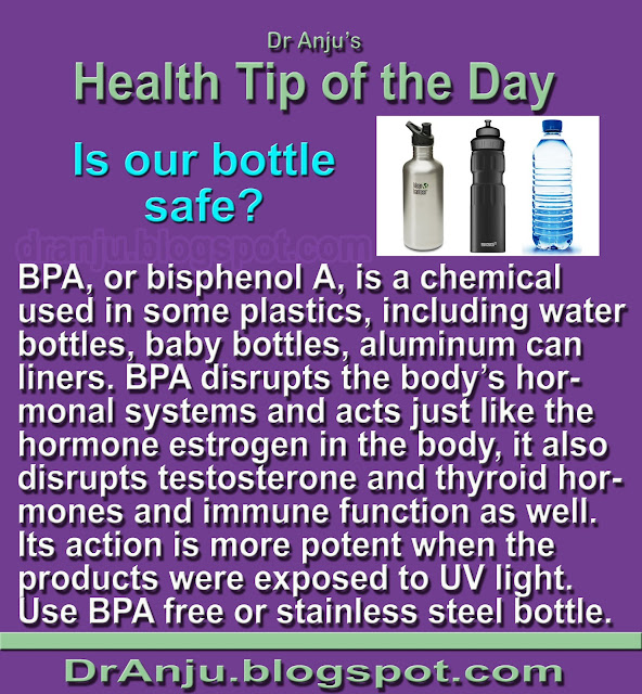 Dr. Anju's Health Tips: Health Tip of The Day - 24th April
