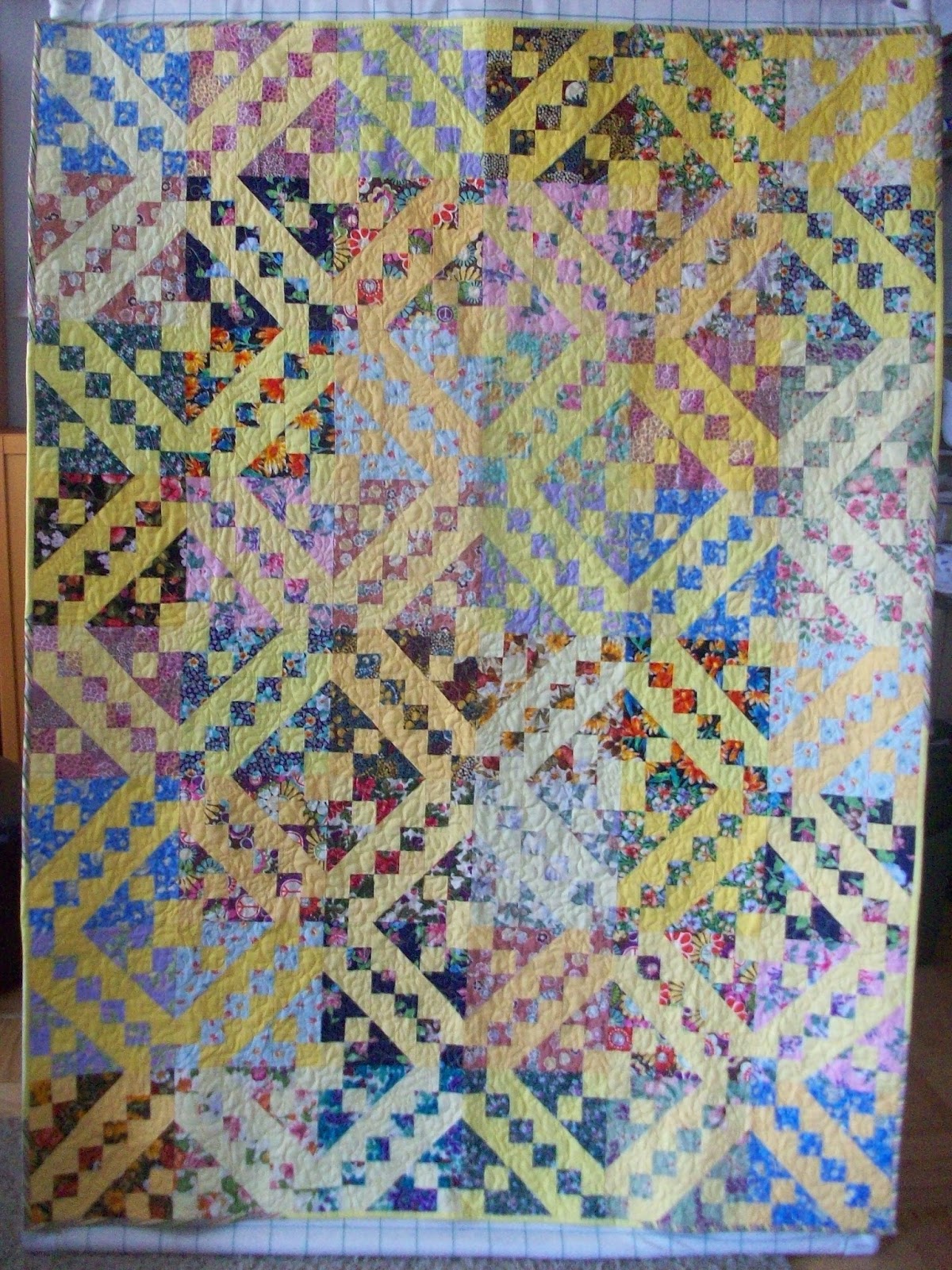 Bronx Quilter: Floribunda Is Done!