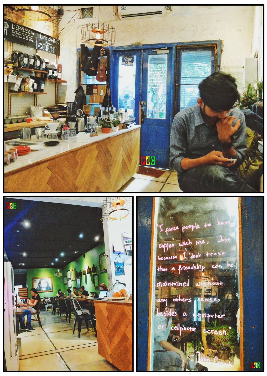 Paul de Chivo: Ada Kopi Di Balik Blue Doors