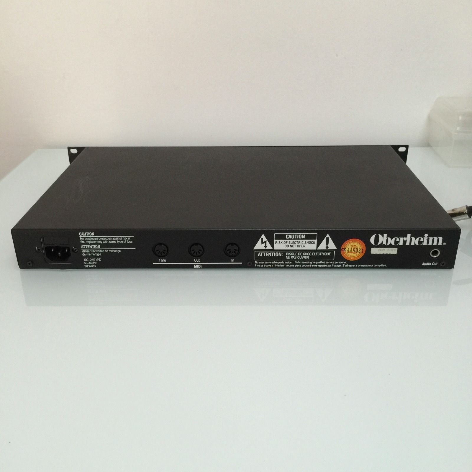 MATRIXSYNTH: Oberheim Matrix 1000 Rack Mount Synthesizer SN L920171 ...