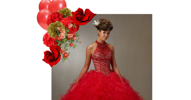 Red Roses Quinceanera Sweet Fifteen Theme | Quince Candles