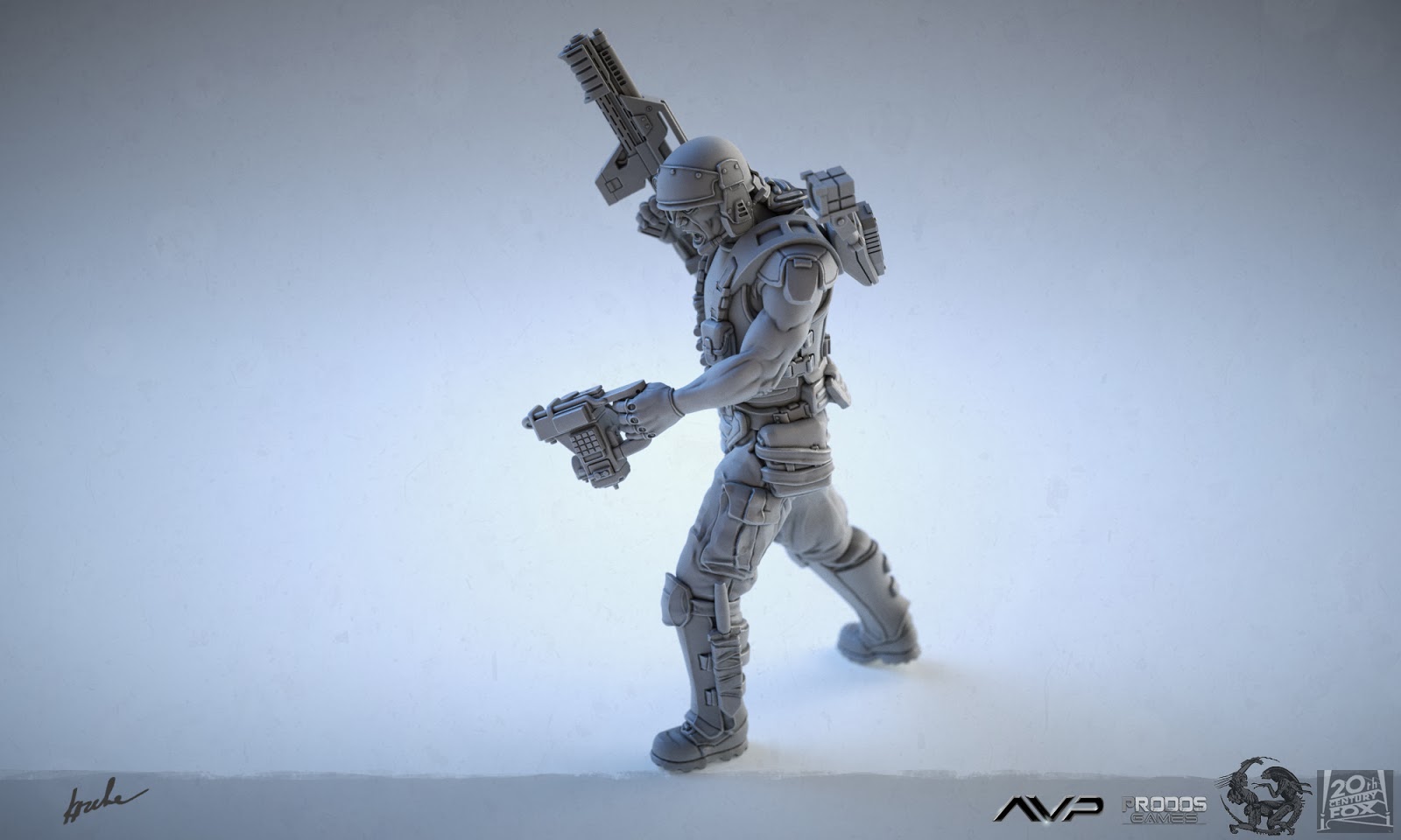 kazube workshop: Alien vs Predator The Miniatures Game