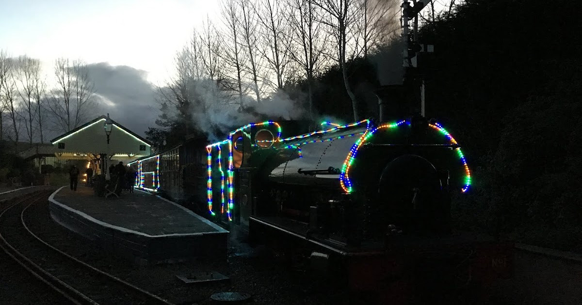 Sam's World: Statfold: Driving A Peckett On The "Santa Express"...