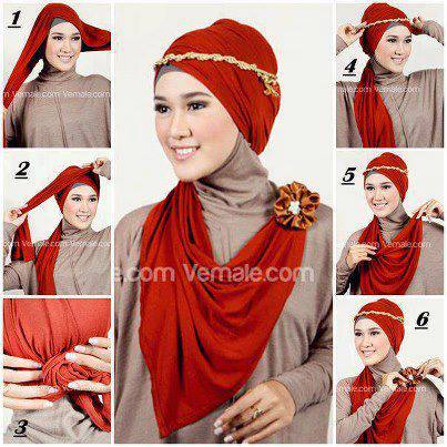 4 Cara Memakai Jilbab Modern Yang Modis | Tutorial Hijab Lengkap