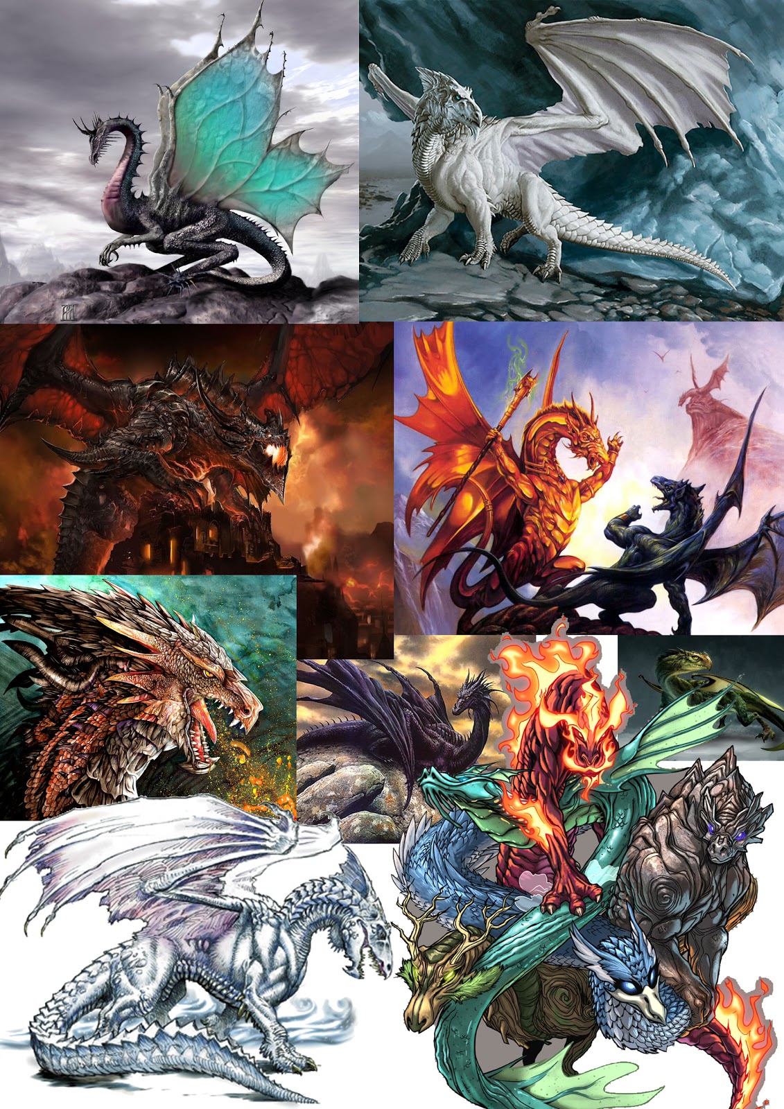 CGA: Dragon Mood Board