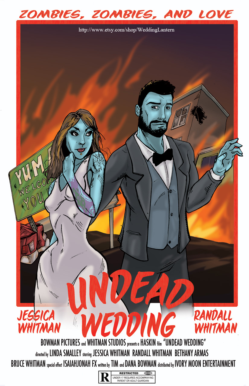 Dig It: Undead Zombie Wedding Invitation.