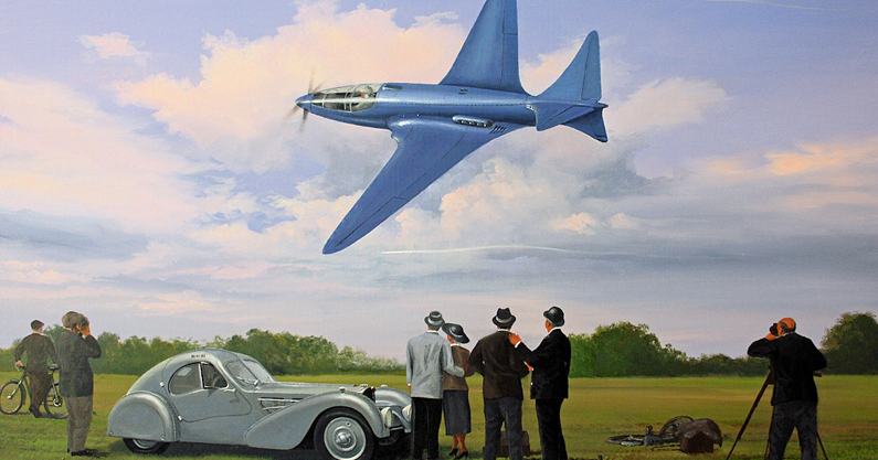 aerosngcanela: Bugatti 100p