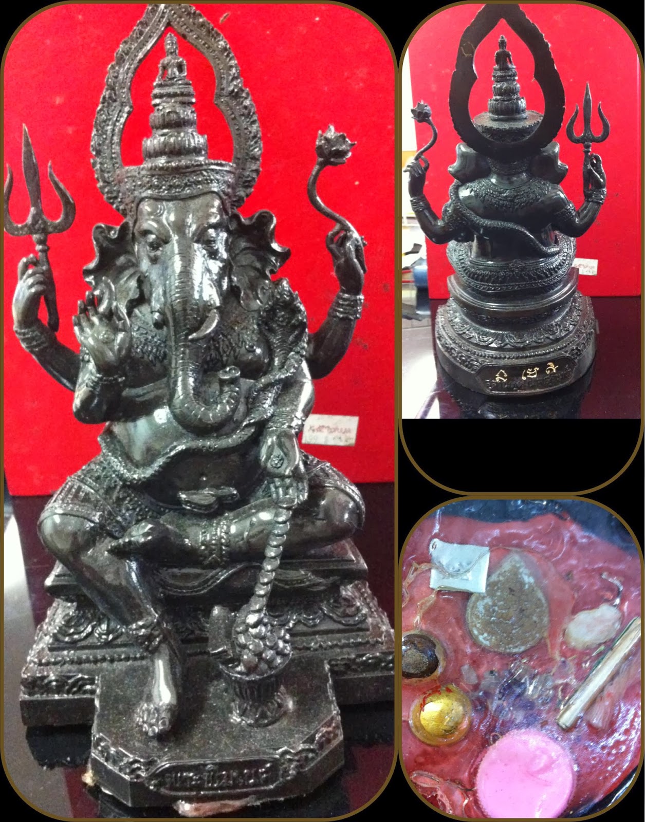 ThaiAmuletSin: Phra Pikanet bucha 2554 LP Hong