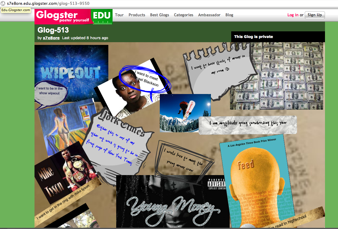 Integrating Technology and Literacy: Using Glogster with Middle School ...