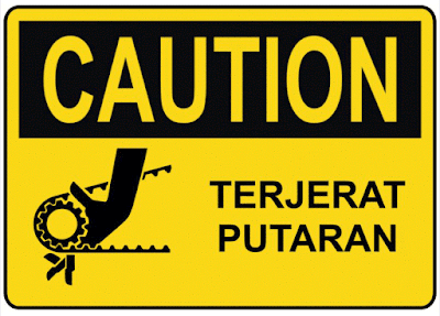 Safety Sign for Safety In All Work Area