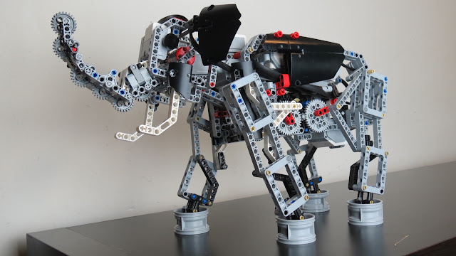 My Three Seeds of Joy Homeschool: Thirsty Lego Mindstorm EV3 Elephant