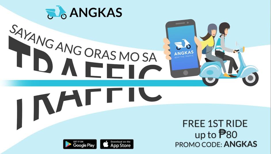 Beat the traffic with ANGKAS ! Mobile Motorbike Hailing Platform ...
