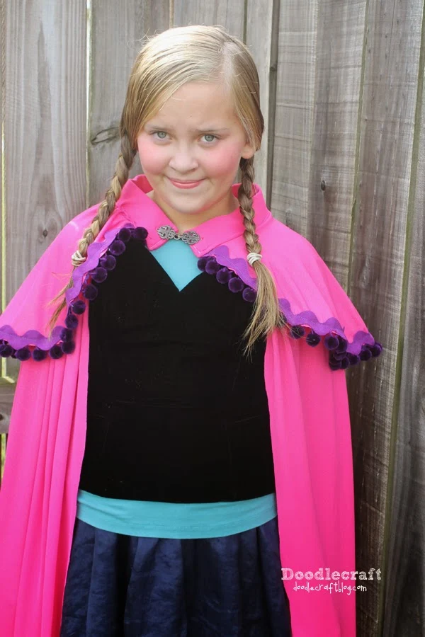 Princess Anna Pink Cape!