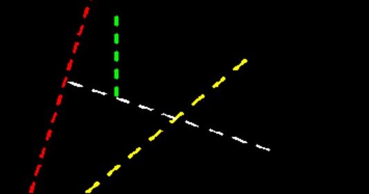 MareArts Computer Vision Study.: OpenCV, Dash line drawing example ...