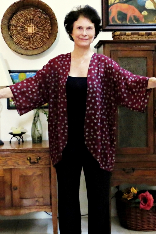 Coco's Loft: New Look 6378 - A Kimono shrug-gy top!